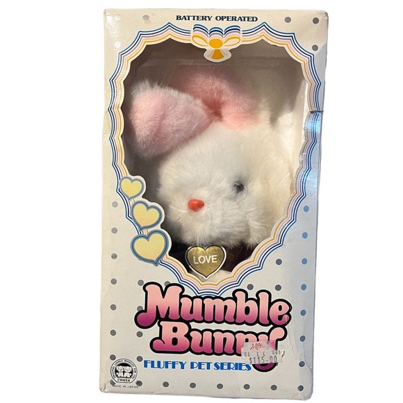 Vintage | Toys | Rare Iwayas Original Vintage 983 Mumble Bunny Battery ...
